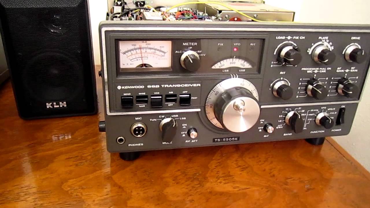 My Kenwood TS-520se - YouTube
