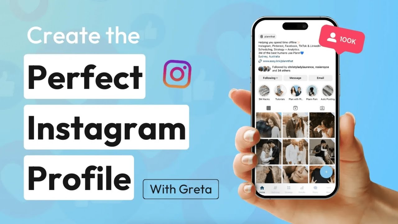 How To Create The Perfect Instagram Profile Youtube