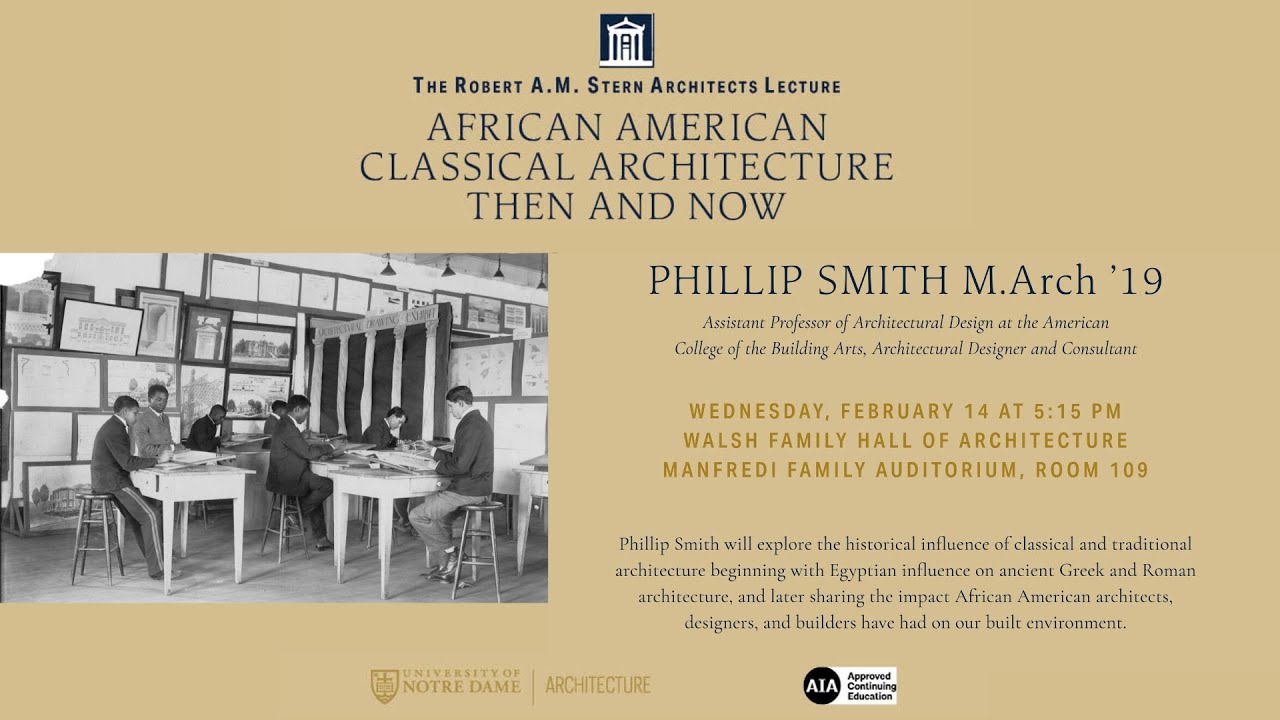 A Lecture from Phillip Smith, M.Arch '19 - YouTube