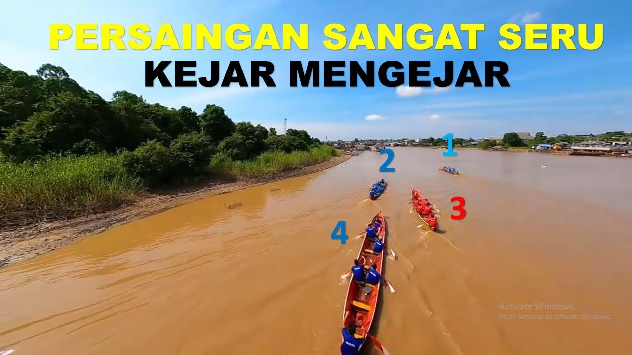 FESTIVAL ISEN MULANG 2023 LOMBA JUKUNG TRADISIONAL DI KALIMANTAN TENGAH ...