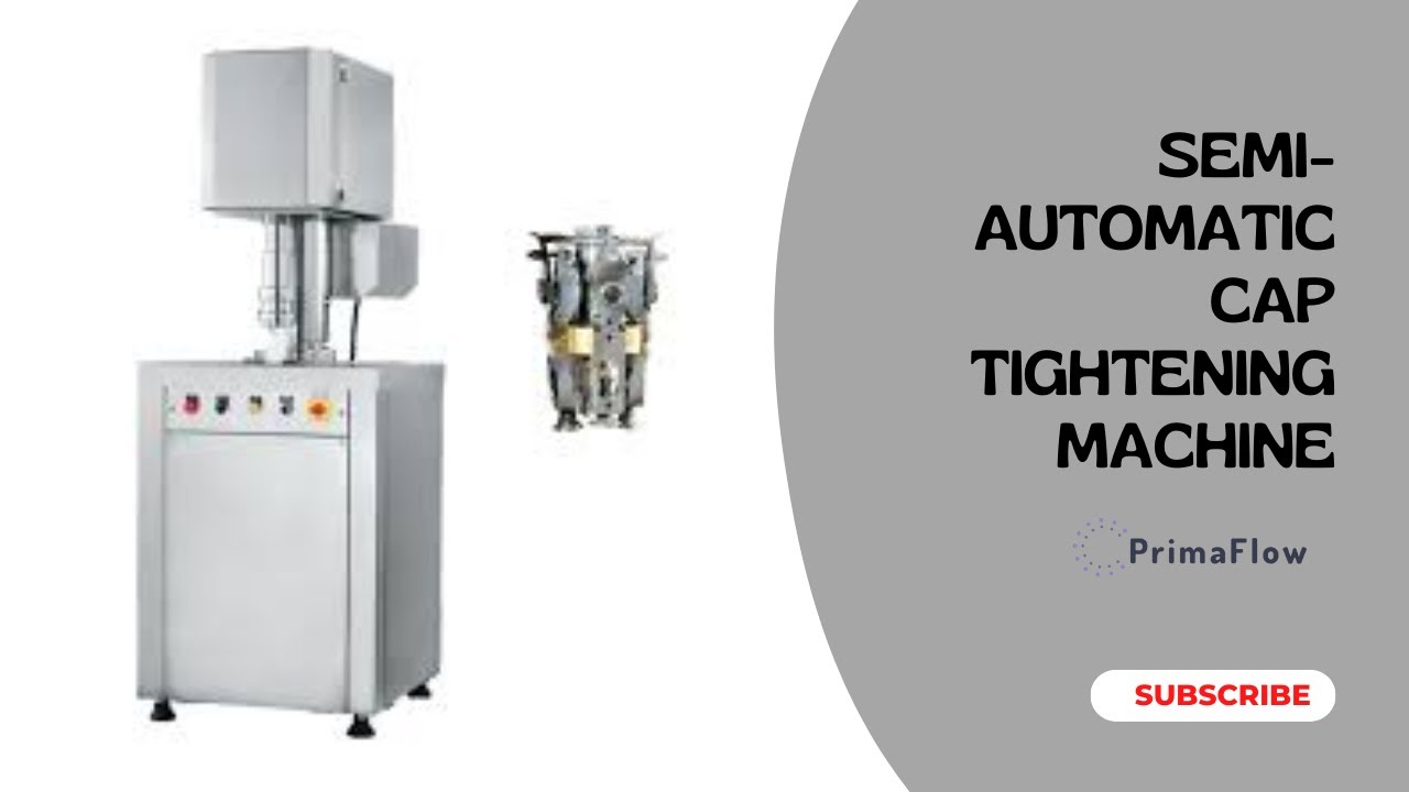 SEMI-AUTOMATIC CAP TIGHTENING MACHINE | आटोमेटिक कैप कसने वाली मशीन ...