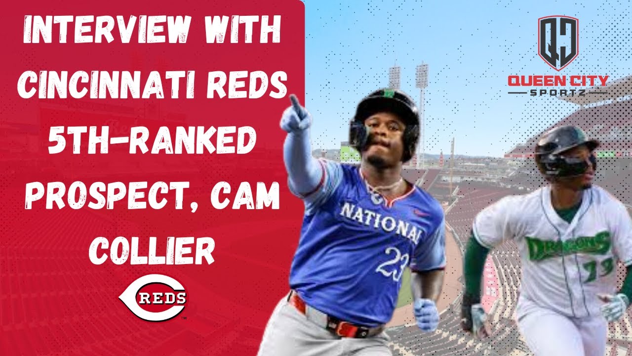 Cam Collier Interview | Cincinnati Reds 5th-Ranked Prospect | Queen ...
