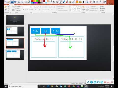 8th Grade Math IXL A8 Sort Factors of Numerical Expressions - YouTube