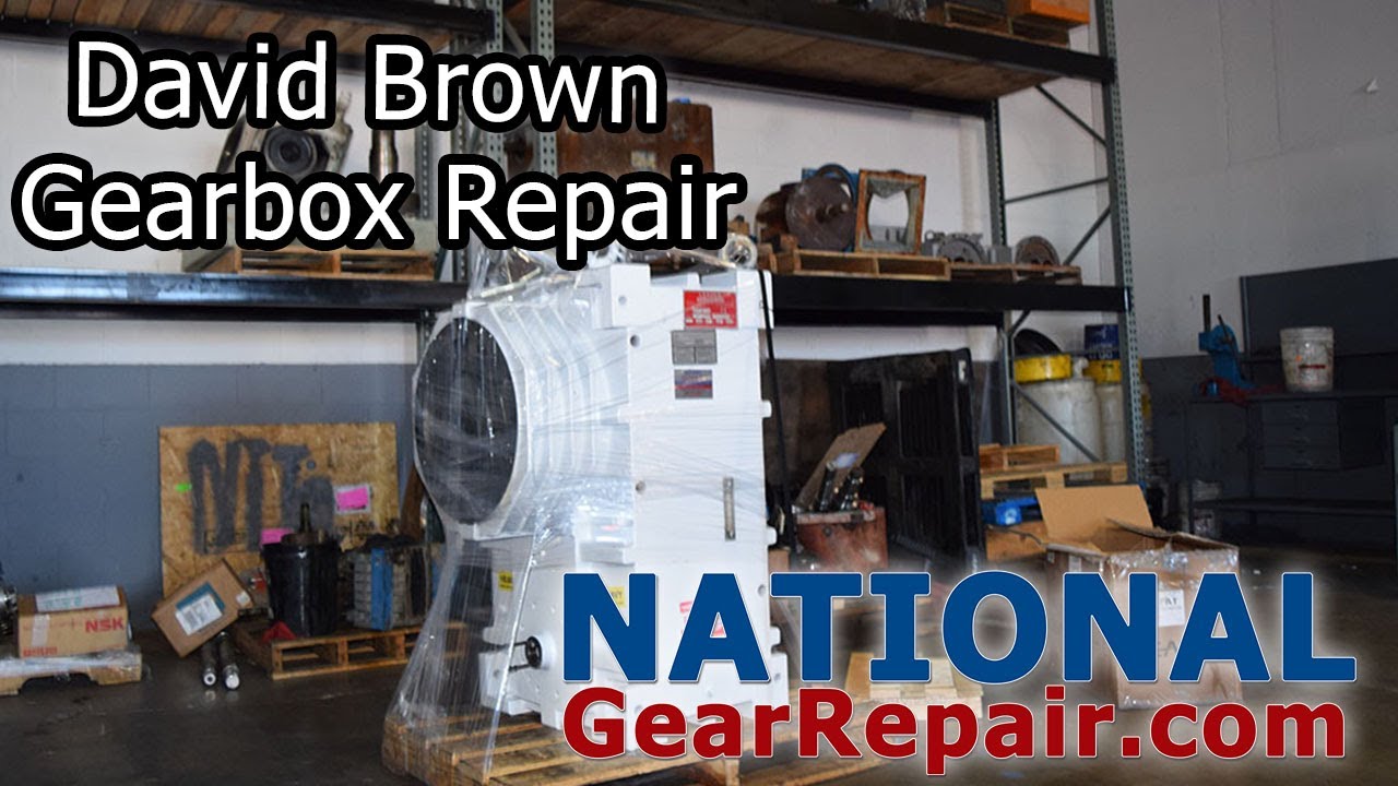 David Brown Gearbox Repair - YouTube