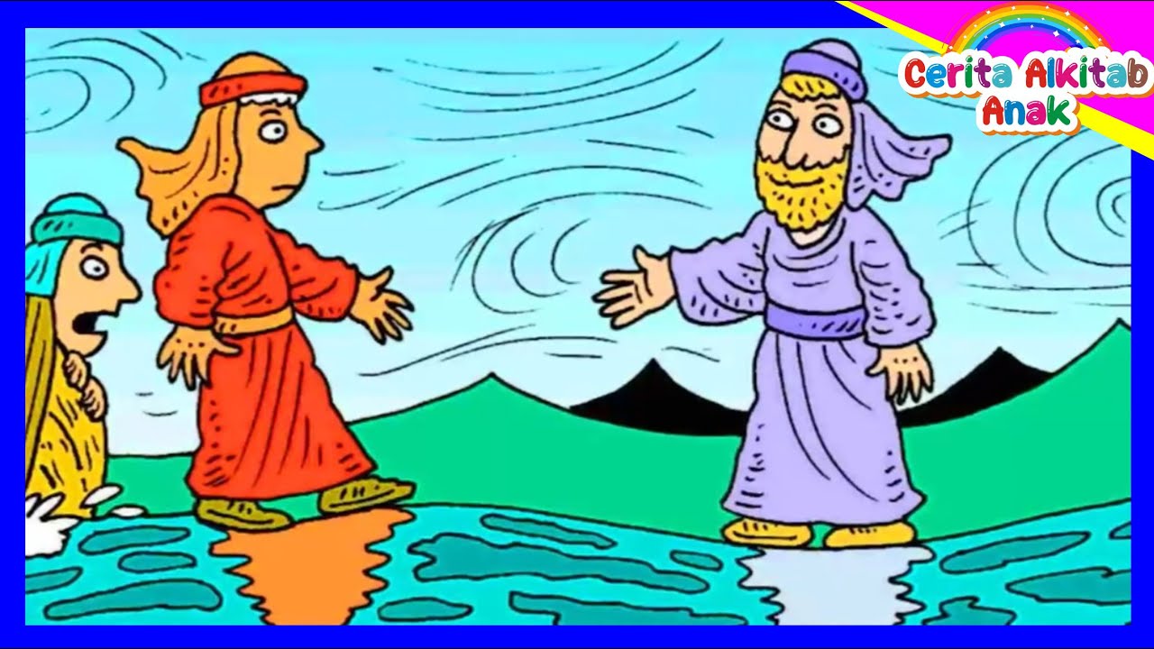 TUHAN YESUS BERJALAN DI ATAS AIR BERSAMA PETRUS | Cerita Alkitab Anak ...