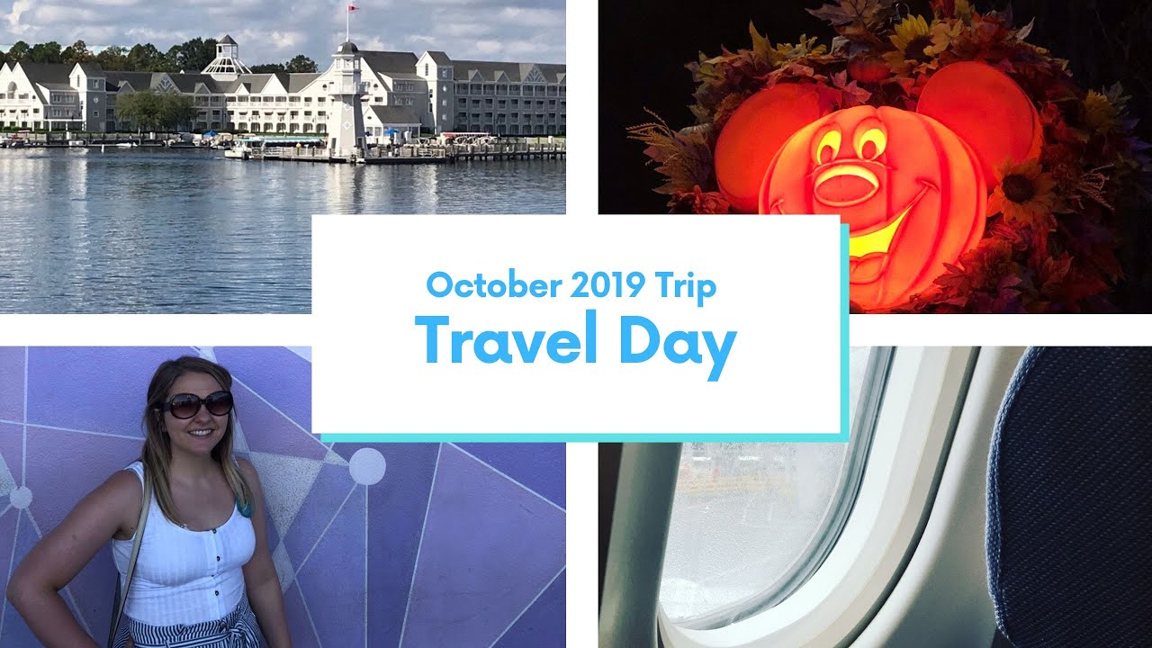 Walt Disney World - October 2019 - Day One - Travel Day - YouTube