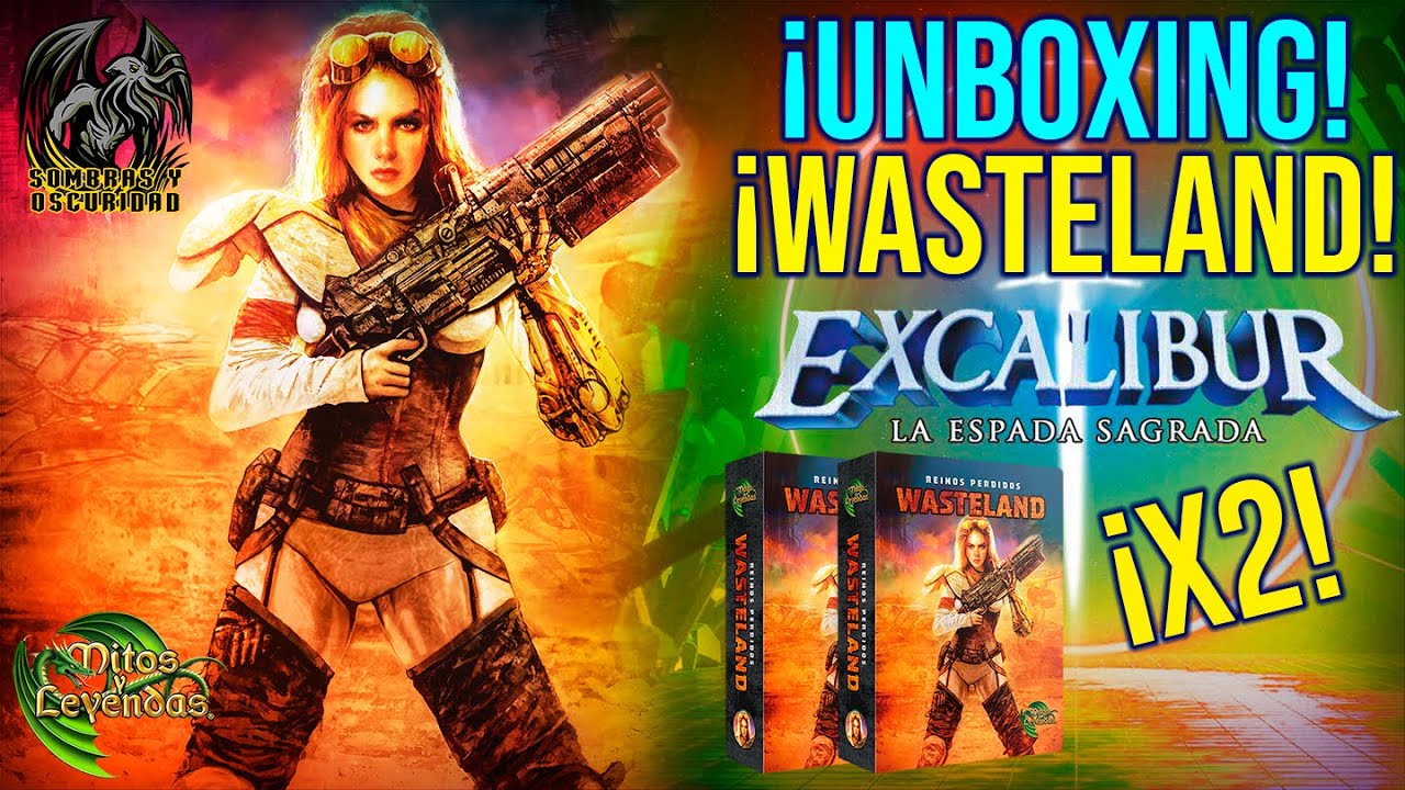 Unboxing! Wasteland X2 de Excalibur! La Espada Sagrada! de # ...