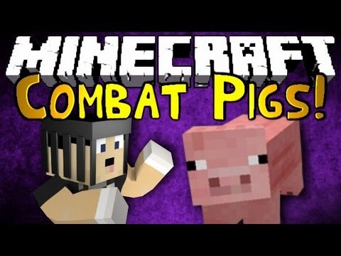Minecraft: Mod Showcase | COMBAT PIGS! ++ - YouTube