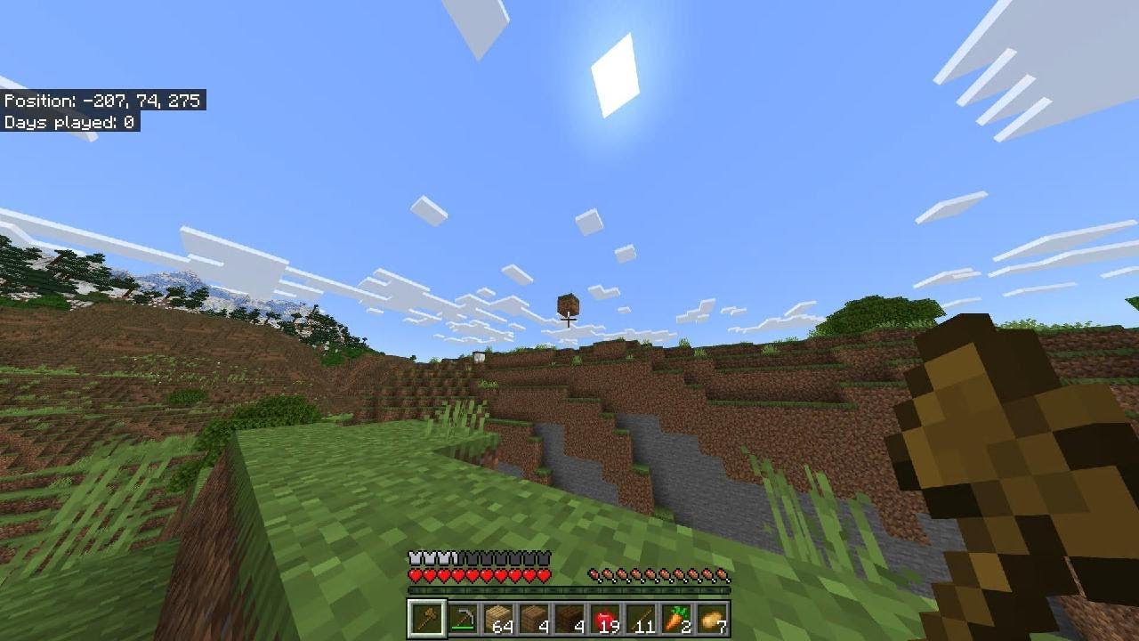 Minecraft One Block just generated - YouTube