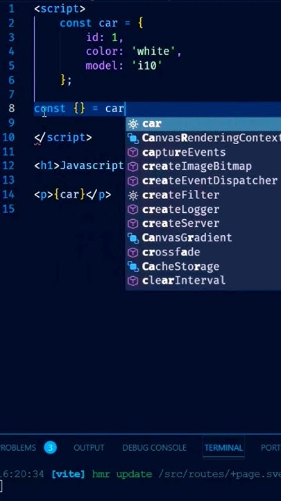 Desestruturação + Spread Operator no ES6 - Javascript #javascript #tips ...