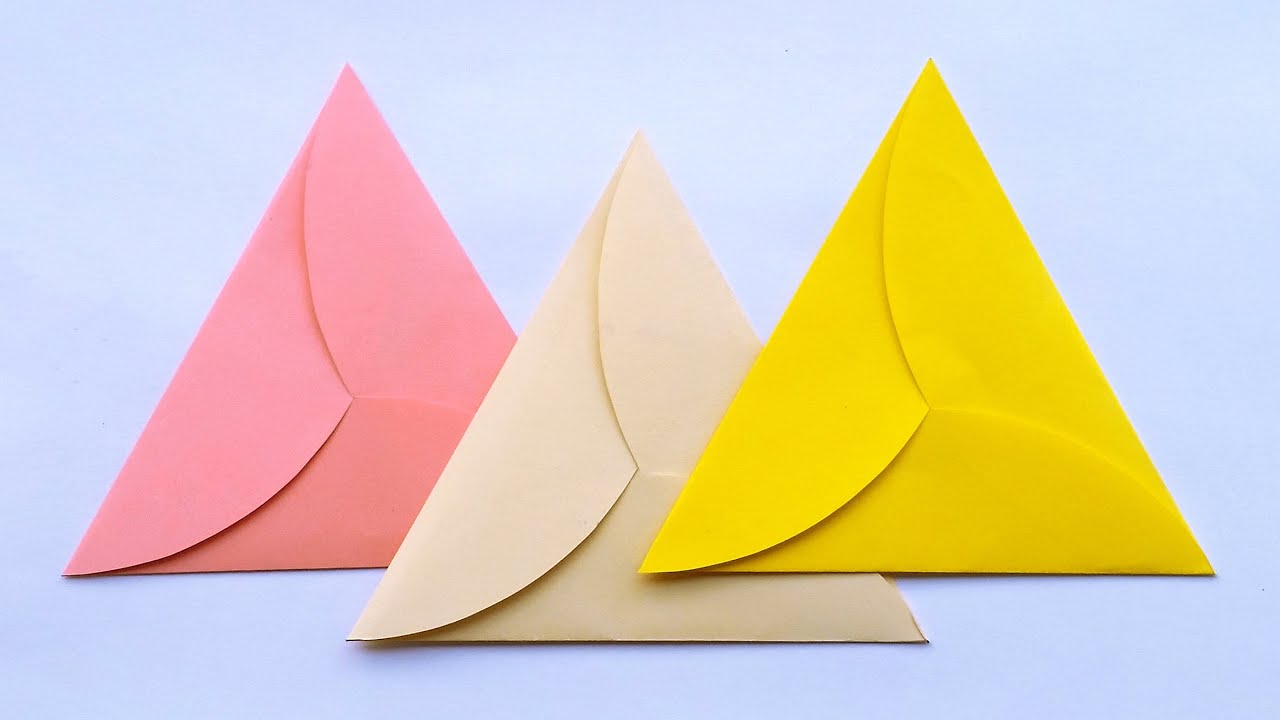 Origami Envelopes For Letters [Without Glue Tape And Scissors ...