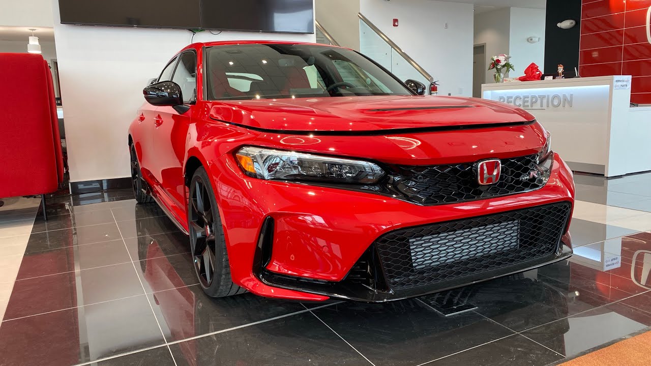 ALL NEW!!! Honda Civic Type R!!! (walk-around)(4K) - YouTube