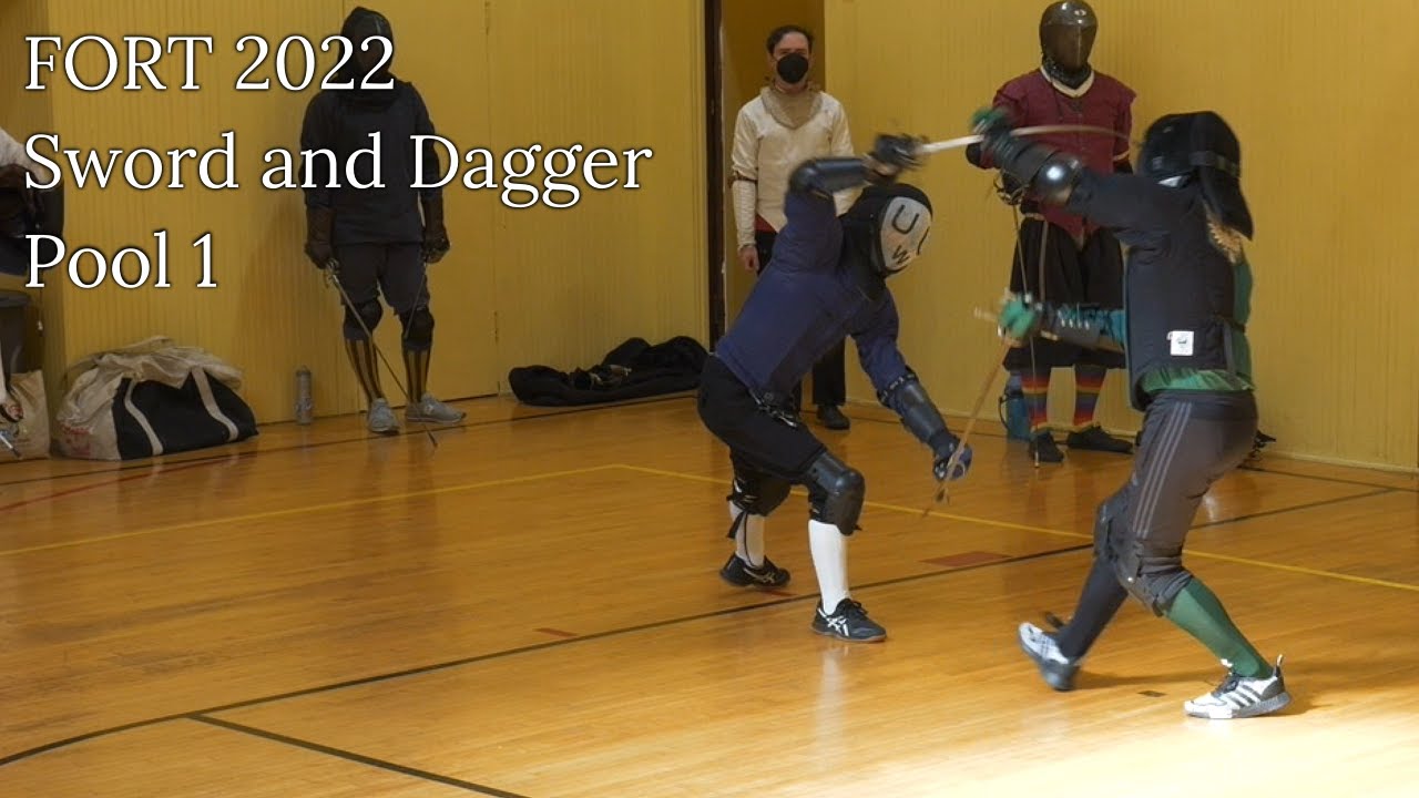 Four Openings Rapier Tournament (FORT) 2022 - Sword and Dagger Pool 1 ...