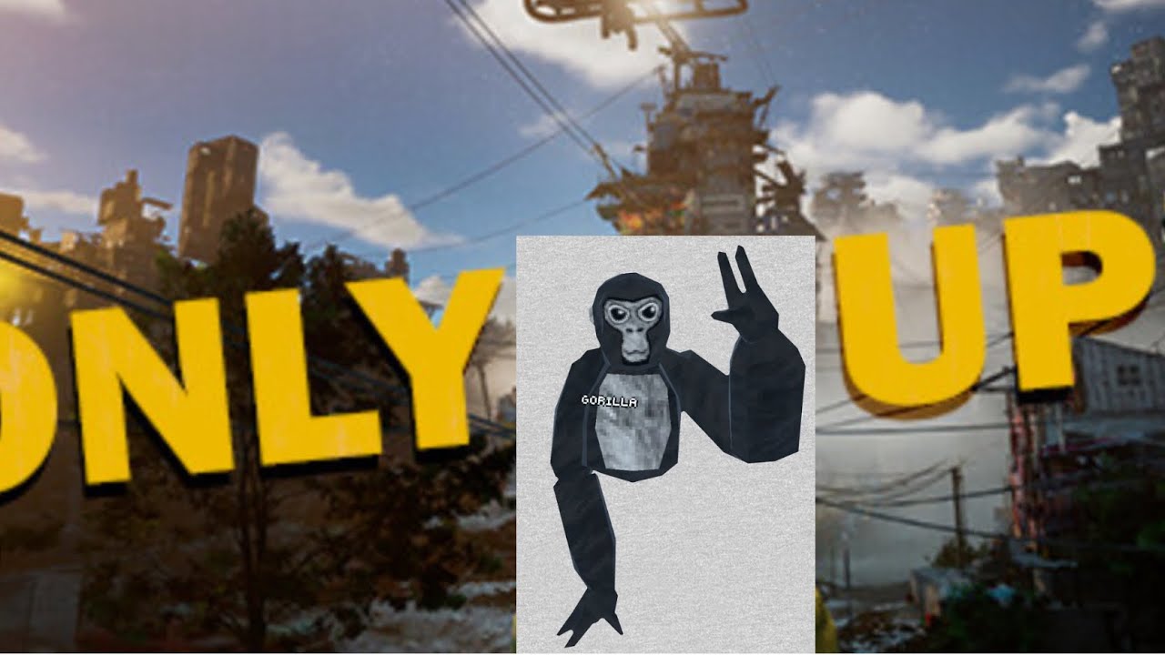 So I played gorilla tag only up! - YouTube