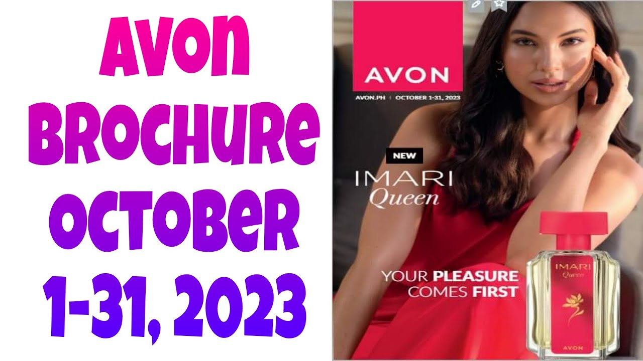 AVON BROCHURE OCTOBER 1-31,2023 || CHONA CHUA FRANCIS - YouTube