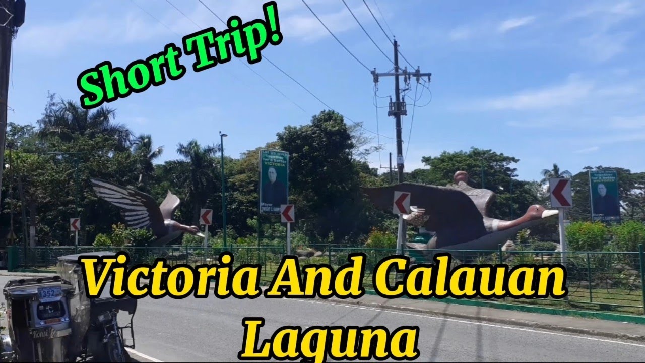 Victoria And Calauan Laguna Short Trip - YouTube