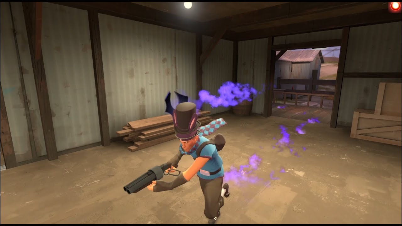 TF2 Unusual Combo - Poisoned Shadows + Headless Horseshoes (Scout) - YouTube