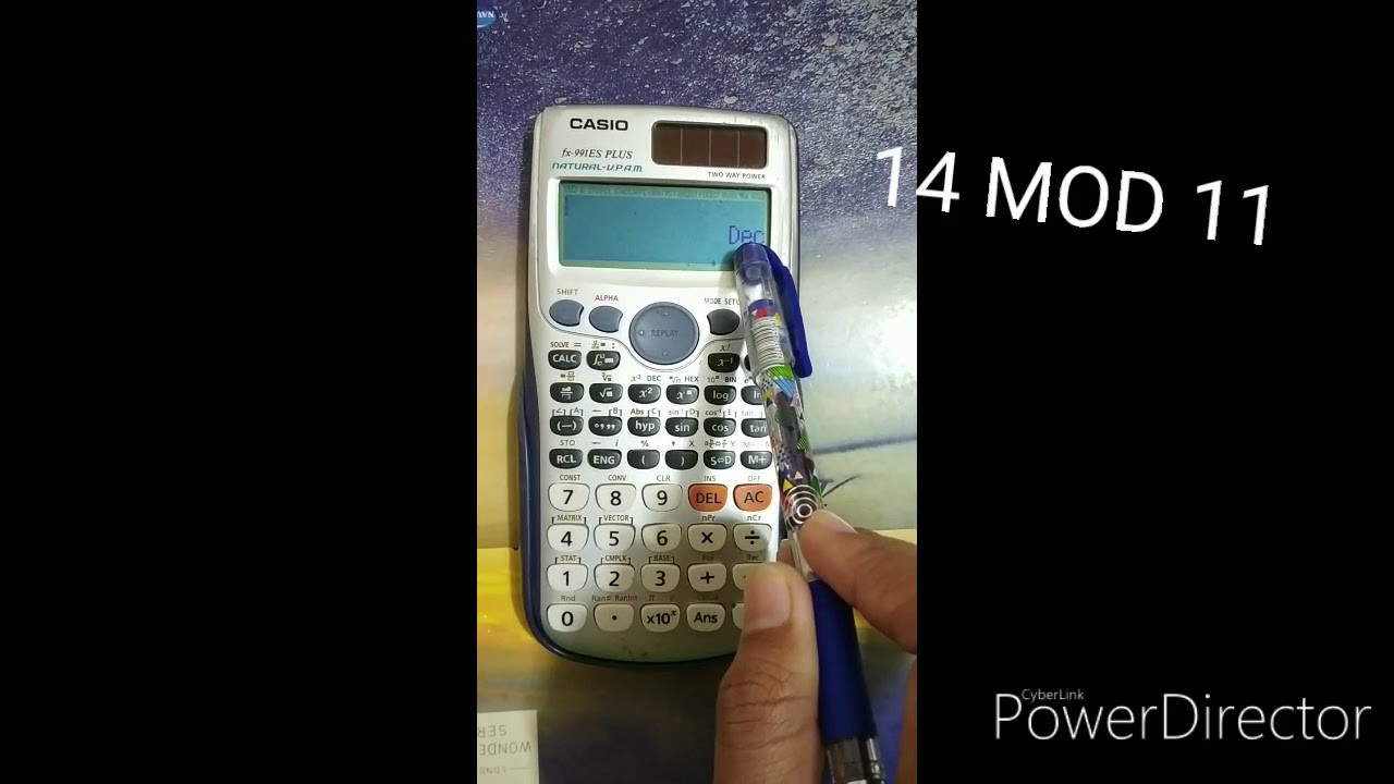 HOW TO FIND MOD IN CALC.... - YouTube