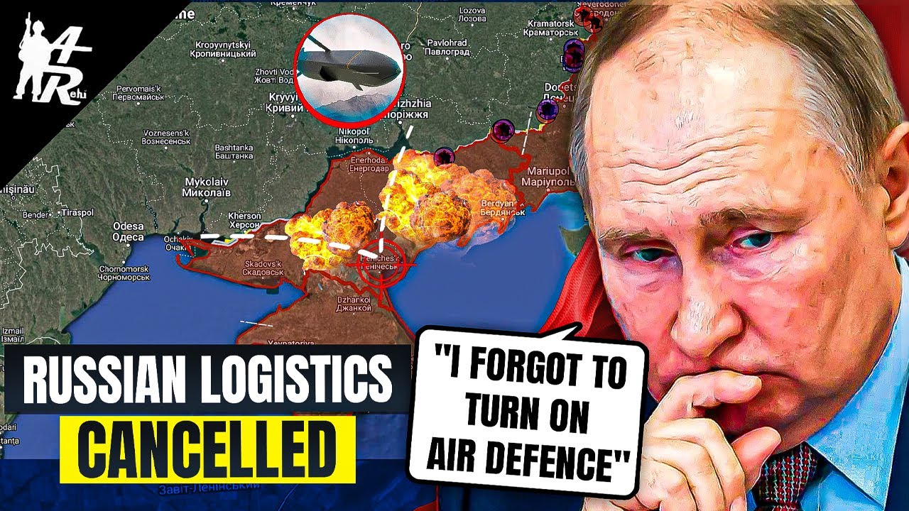 Russian Logistics Destroyed! | Ukraine Attacked a Russian Oil Tanker ...