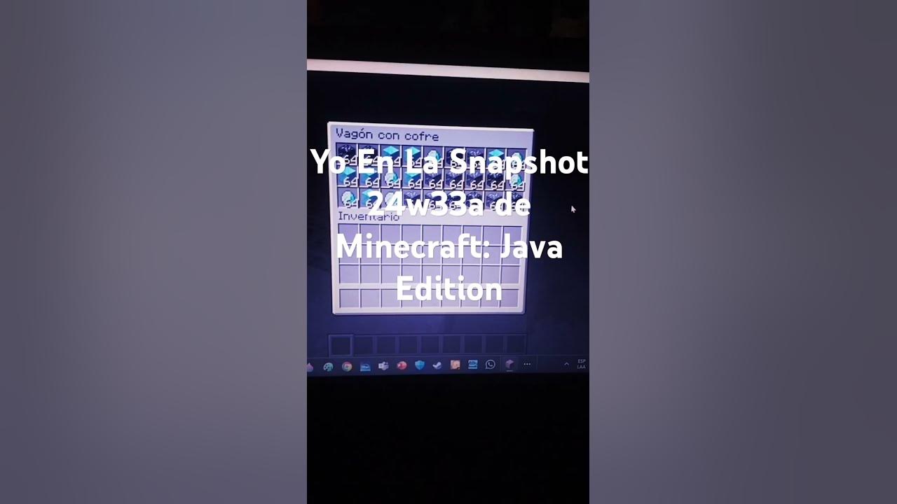Vagonetas OP En Minecraft Java | Snapshot 24w33a | Karim 7814-M - YouTube