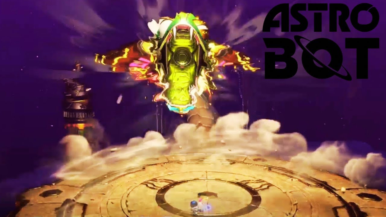 Snake Boss Fight Aka Lady Venom (Astro Bot Ep.3) - YouTube