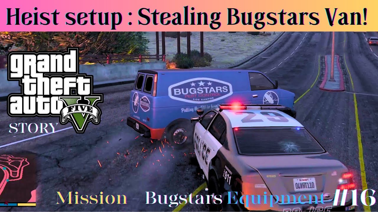Stealing the Bugstars Van! | GTA 5 Jewel Store Setup Mission 🔧💎 ...