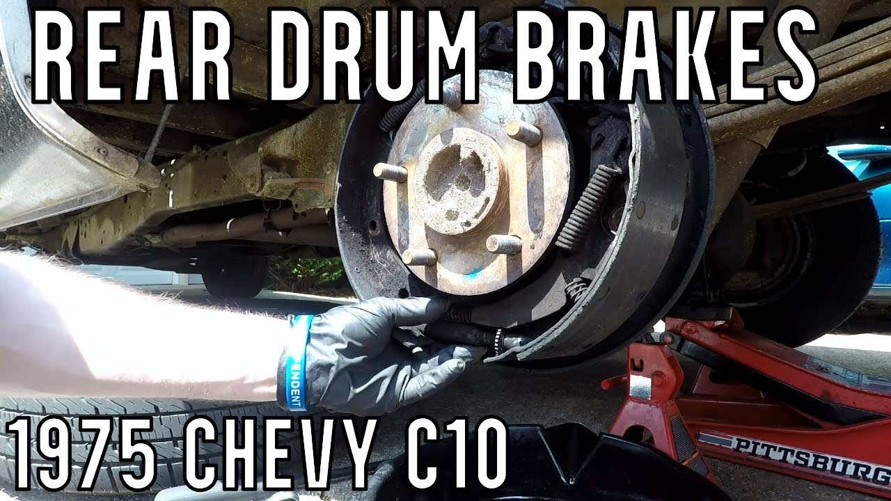 Chevy C10 Rear Drum Brakes - YouTube