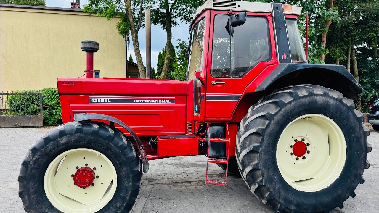 Case 1255 XL, 125 KM, prosty mechaniczny, pneumatyka, najlepszy dźwięk ...