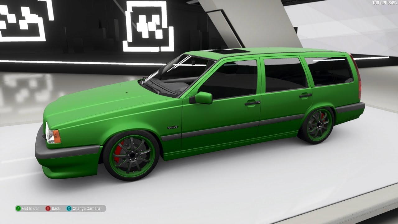 Forza Horizon 4 - 1997 Volvo 850 R - Customize and Drive - YouTube