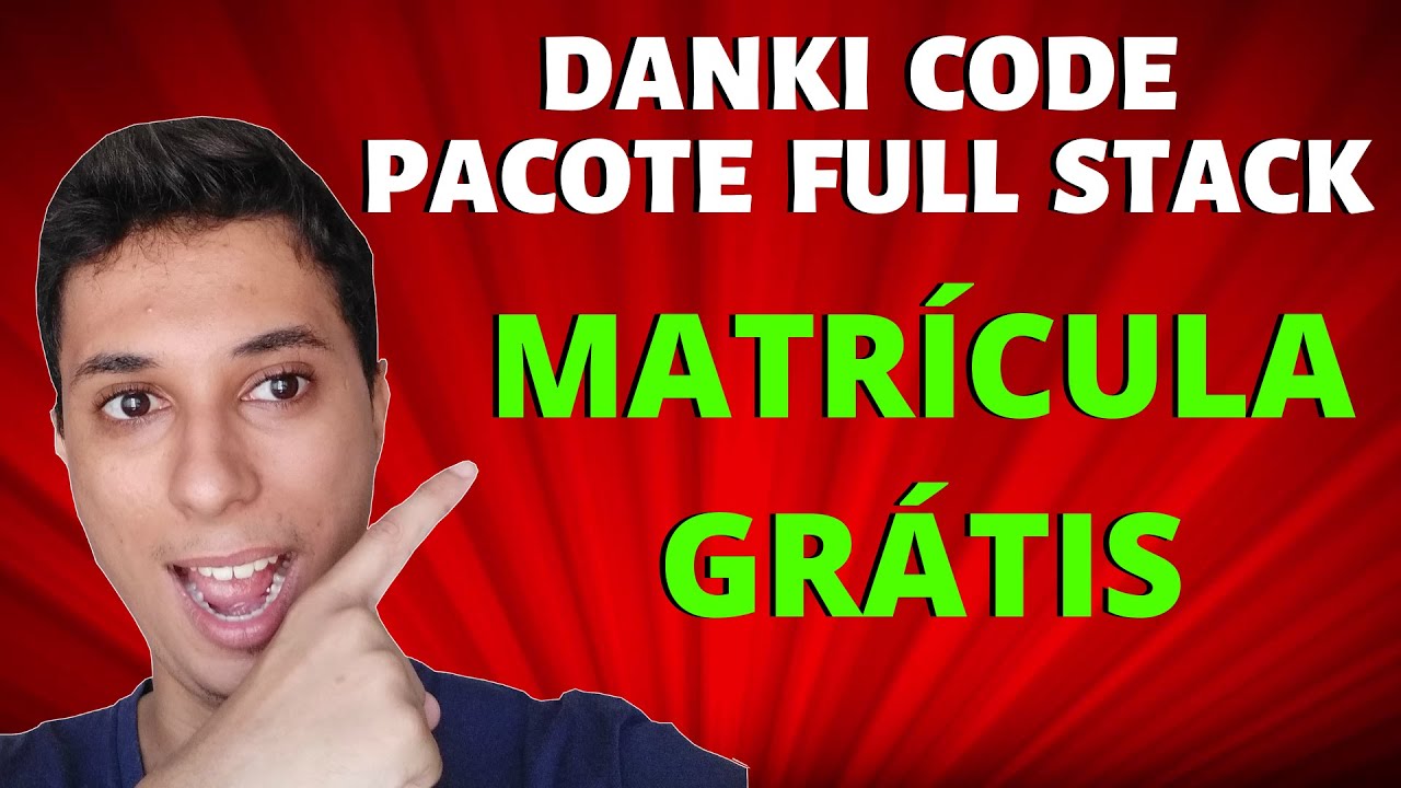 Curso Full Stack Danki Code Matrícula GRÁTIS ? Danki Code Vale a Pena ...