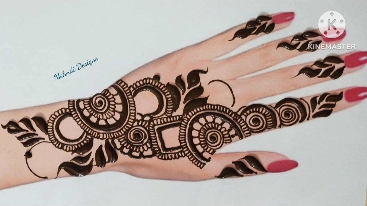 मेहंदी डिजाइन | Mahdi ka dizain | Mehandi ka design simple | Mehndi ...