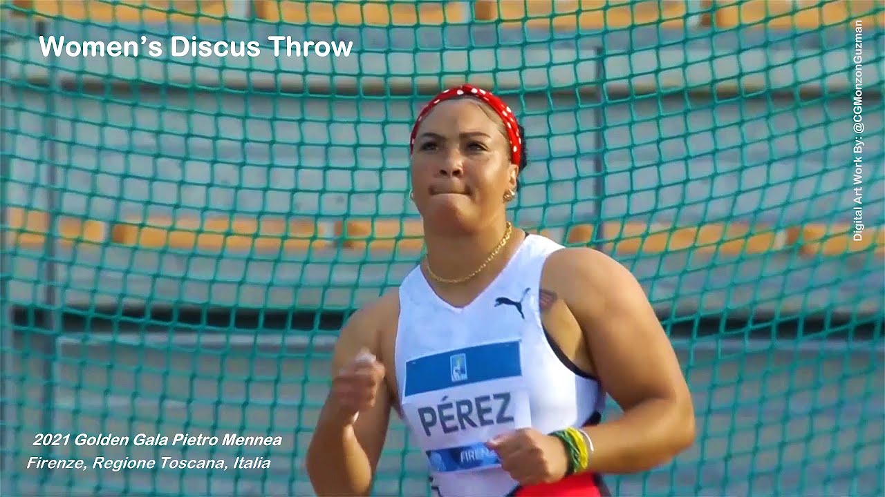 Women's Discus Throw. Golden Gala Pietro Mennea. Firenze, Regione ...