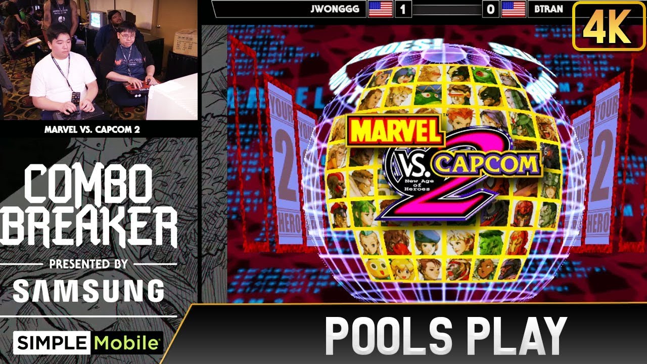 MVC2 - Combo Breaker 2019 POOLS PLAY Ft. Justin Wong + Commentary by ...