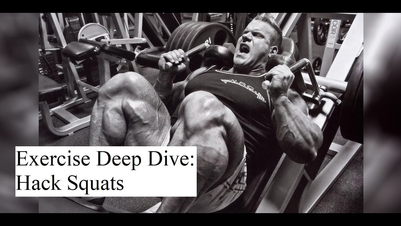 Exercise Deep Dive: Hack Squats for Size and Strength - YouTube