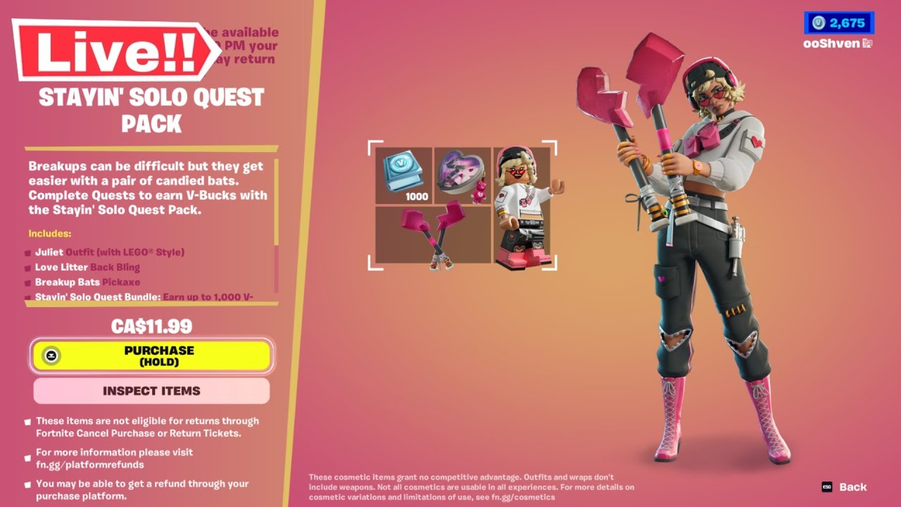 🔴Fortnite QUEST PACK *NEW* ITEM SHOP TODAY March 27! (Chapter 6 LIVE ...