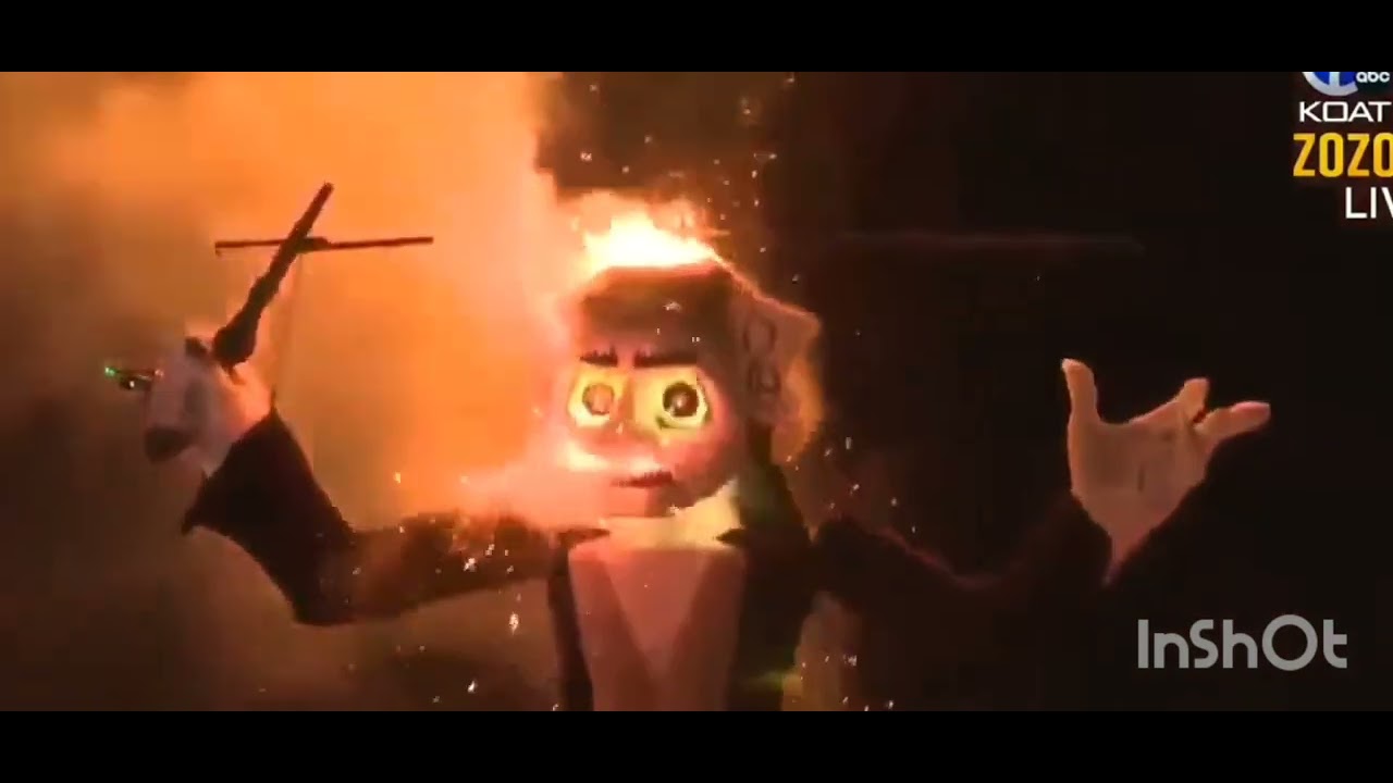 burning zozobra 2023 - YouTube