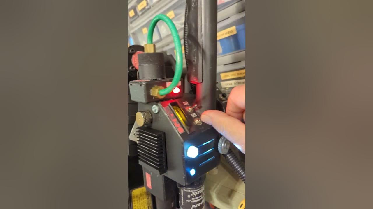 Ghostbusters proton pack scratch build - YouTube