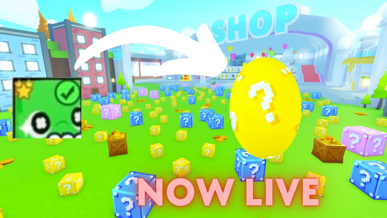 🔴 | Trying to get a Huge Lucki from lucky blocks! Pet Sim X - Roblox ...
