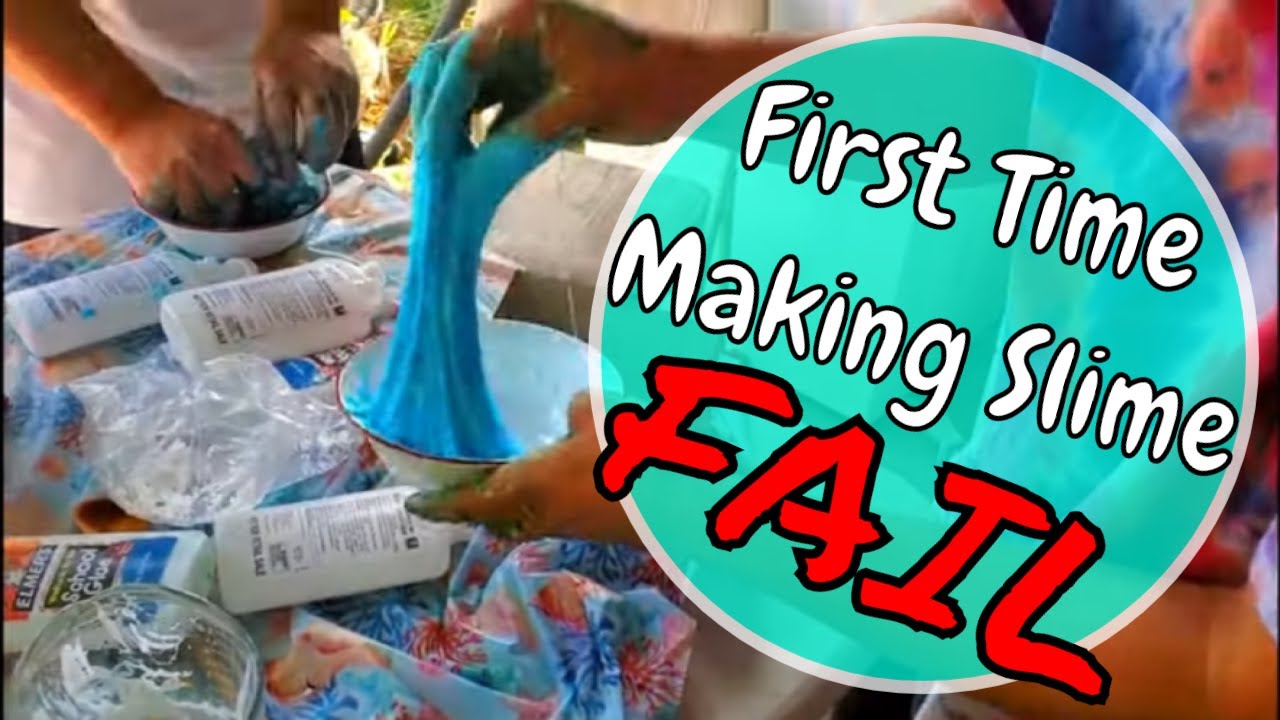 😅First Time Making Slime (FAIL)🤣 - YouTube