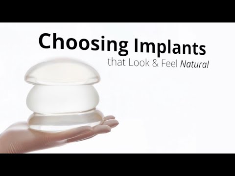 Breast Implants that Look & Feel Natural - YouTube