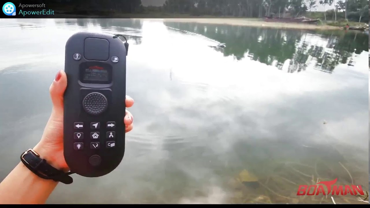 Boatman Actor GPS boat Operation Guide - YouTube