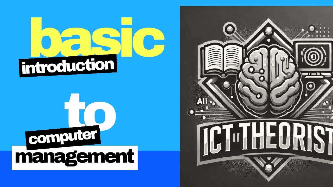 BASIC INTRODUCTION TO COMPUTER MANAGEMENT - YouTube