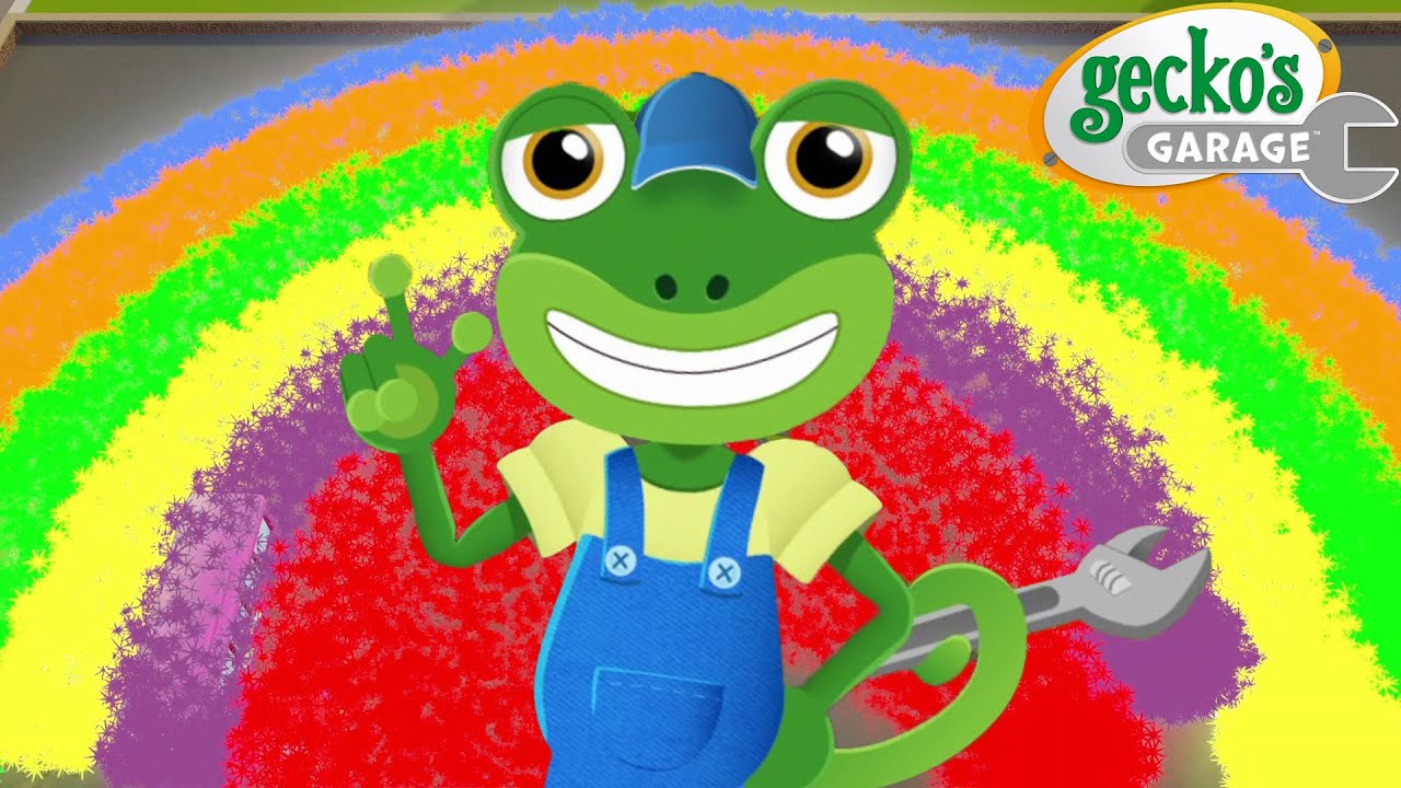 Learn Colours With Gecko Song | Gecko's Garage Songs｜Kids Songs｜Trucks ...
