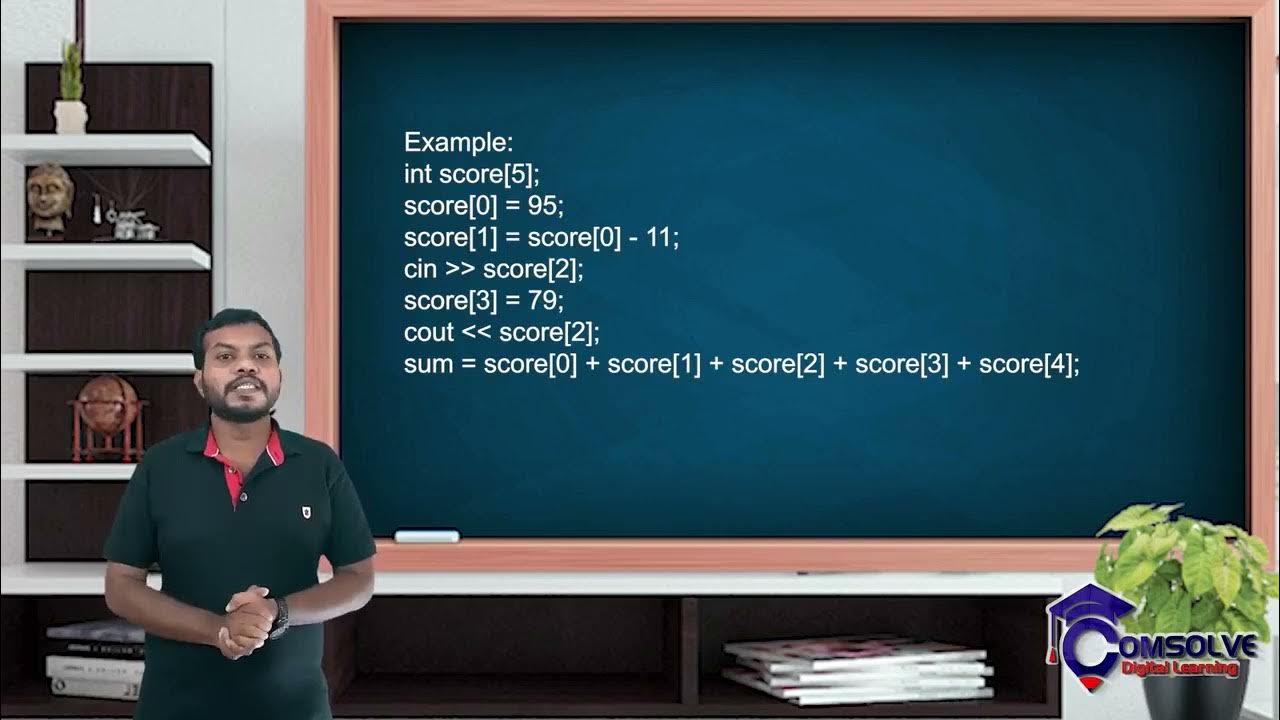 Plus Two Computer Application | Chapter 2| Arrays | Part 4 - YouTube