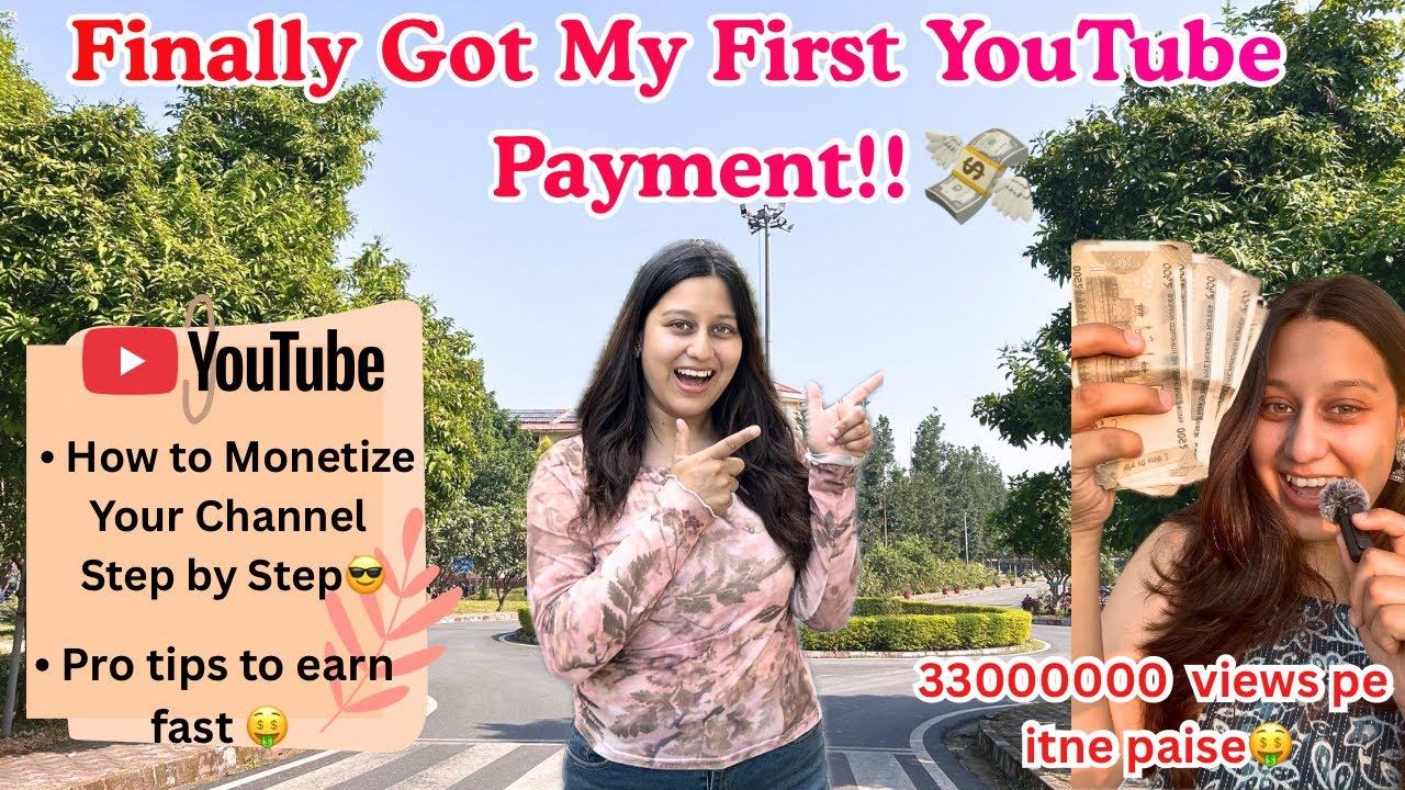 Finally Got My First YouTube Payment With Proof 🤑💸 | How to Monetize ...