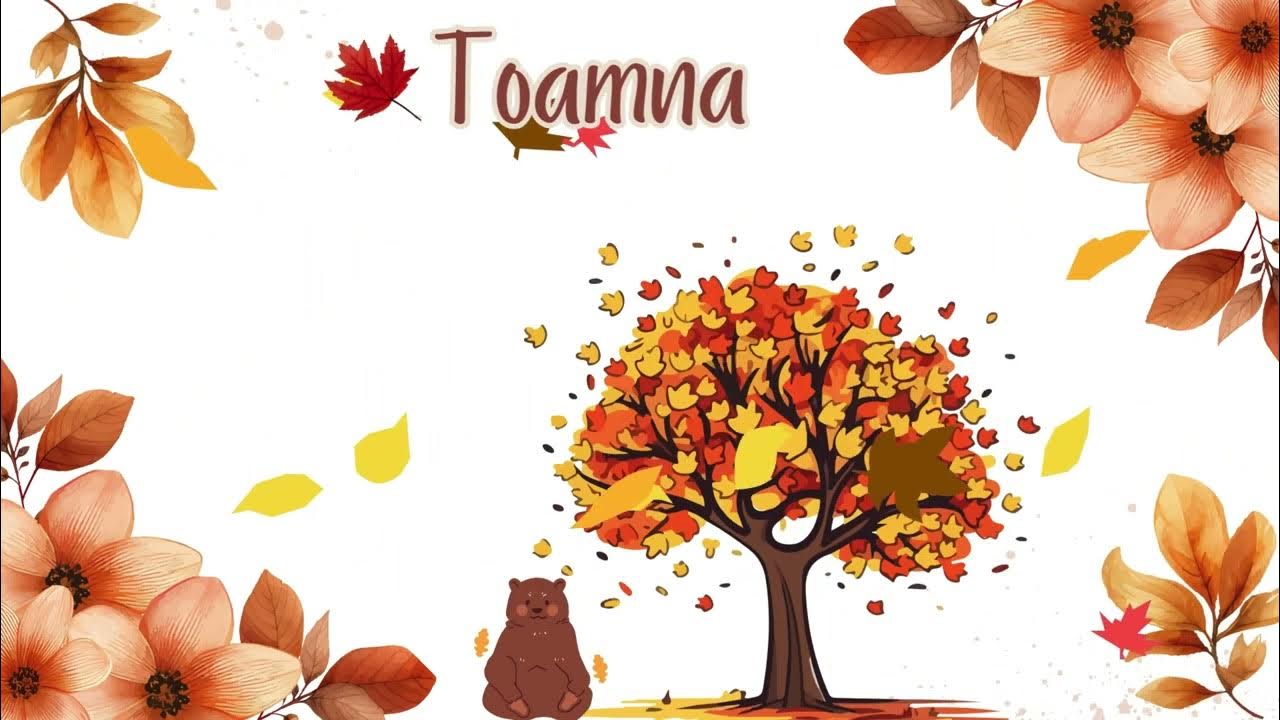 Cântec pentru copii - Toamna - YouTube