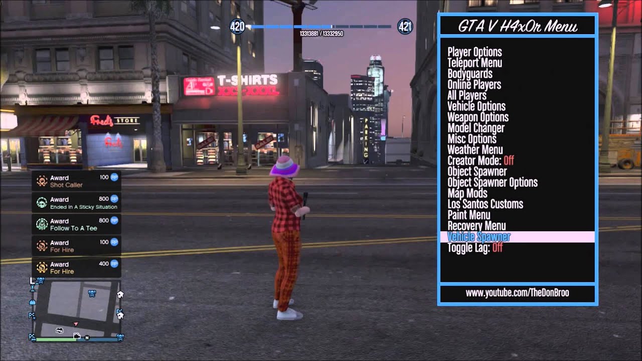 Gta 5 Haxor Menu - YouTube