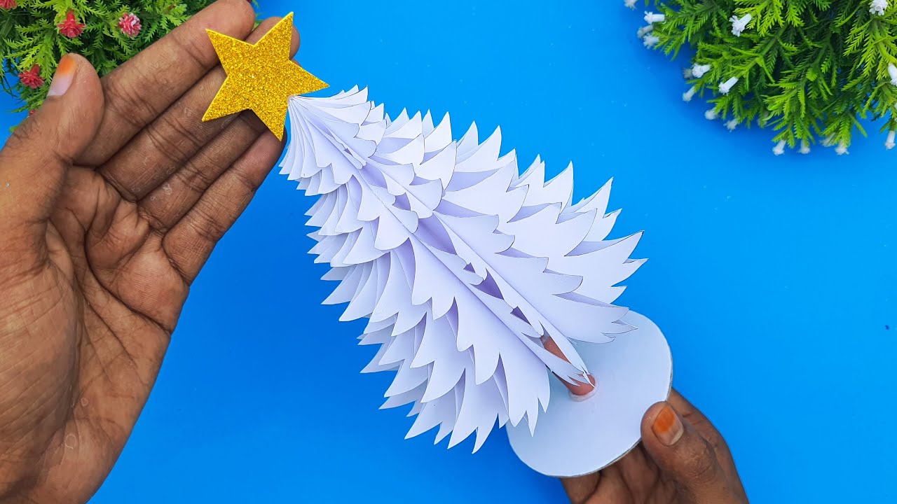 DIY Handmade Christmas Tree Making Ideas | 3D Christmas Tree ...