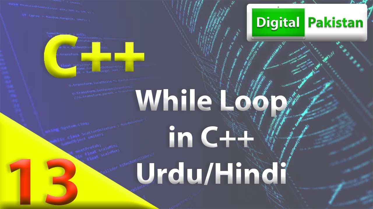 While Loop In C C Complete Programming Course In Urduhindi