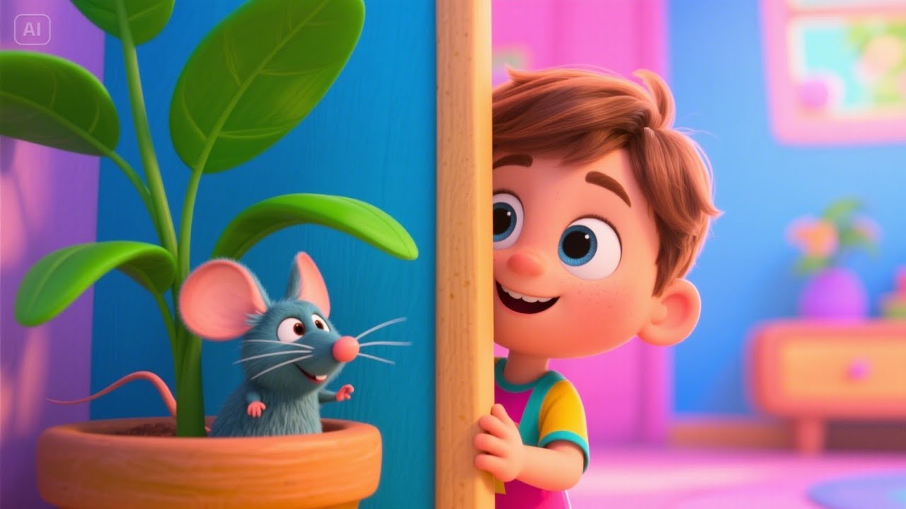 Tiptoe Like a Mouse – Fun Action Rhyme | Silly Movement Song for Kids ...